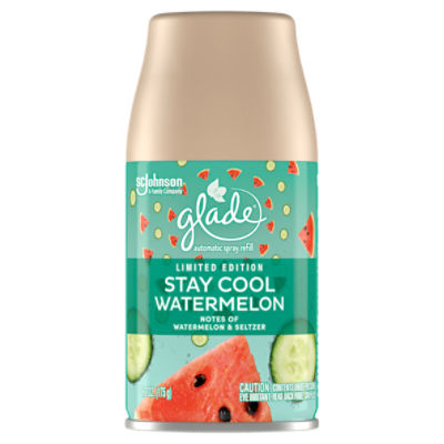 Glade Automatic Spray Refills, Stay Cool Watermelon, Spring Limited ...