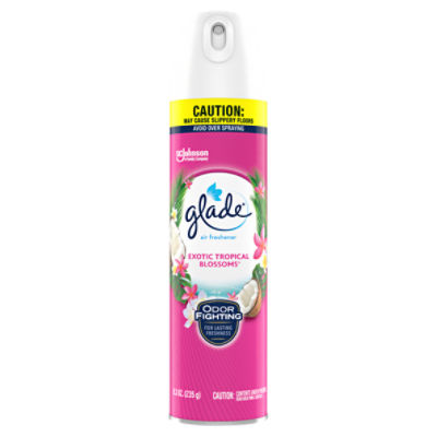Glade Air Freshener Room Spray, Exotic Tropical Blossoms, 8.3 oz (235 g)