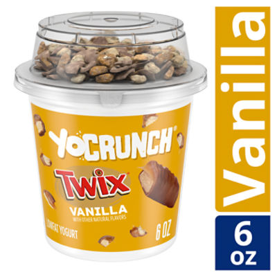 YoCrunch Vanilla with Twix Bar Pieces Lowfat Yogurt, 6 oz - The Fresh ...