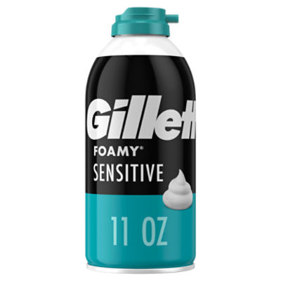 Gillette Foamy Sensitive Shave Foam, 11 oz - ShopRite