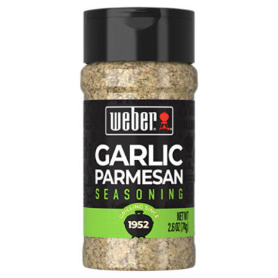 Weber Garlic Parmesan Seasoning, 2.6 oz - ShopRite