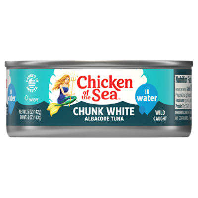 Chicken of the Sea Chunk White Albacore Tuna in Water, 5 oz
