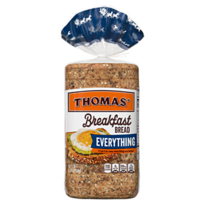 Thomas' Everything Breakfast Bread, 16 oz - Price Rite