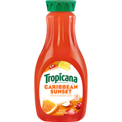 Tropicana Drink Caribbean Sunset 52 Fl Oz Bottle Shoprite