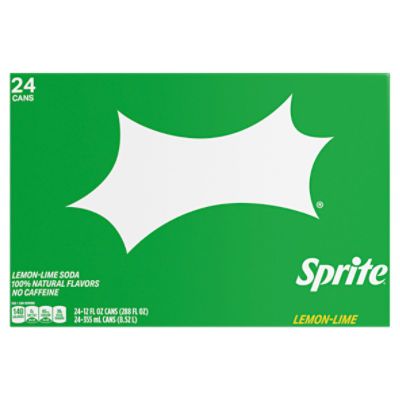 Sprite Cans, 12 fl oz, 24 Pack