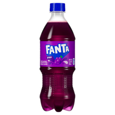 Fanta Grape Soda Bottle, 20 fl oz - The Fresh Grocer