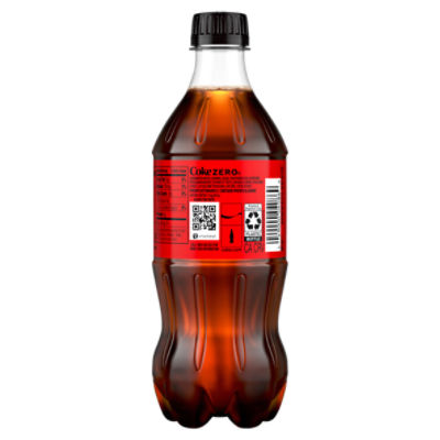 Coke Zero Nutrition Label