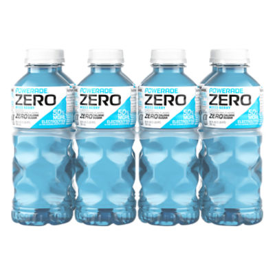 Powerade Zero Mixed Berry Bottles 20 Fl Oz 8 Pack Shoprite
