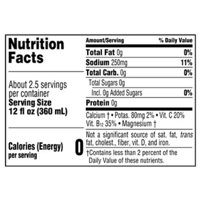 Sugar Free Powerade Nutrition Facts | Besto Blog