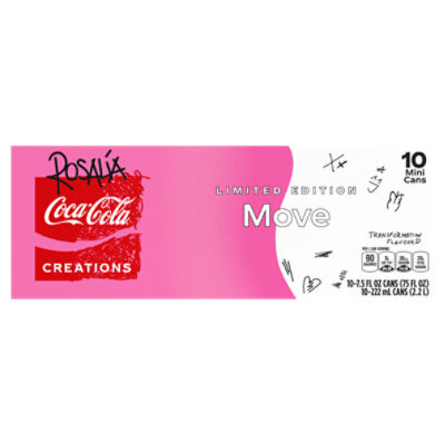 Coca-Cola Move Transformation Flavored Cola Limited Edition, 7.5 fl oz ...