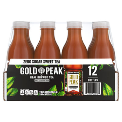 Gold Peak Zero Sugar Sweet Tea Bottles, 16.9 fl oz, 12 Pack - The Fresh ...