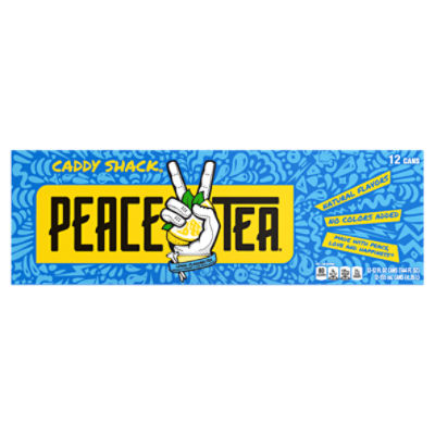 Peace Tea Caddy Shack Lemon-Flavored Tea, 12 fl oz, 12 count - The ...