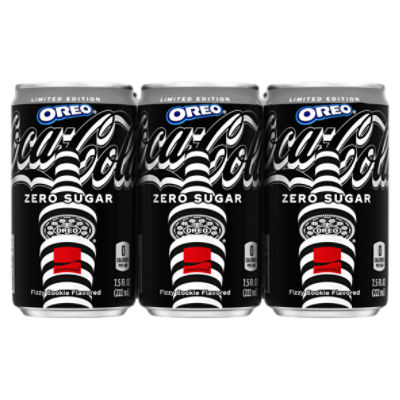 Coca-Cola Oreo Creations Zero Sugar Fizzy Cookie Flavored Soda Limited ...