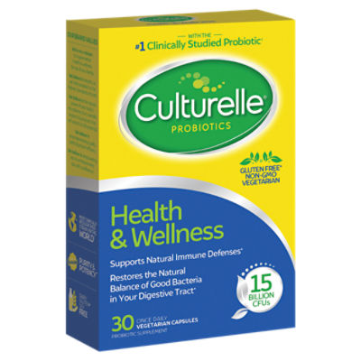 Culturelle Health & Wellness Probiotic Supplement, 30 count - Fairway