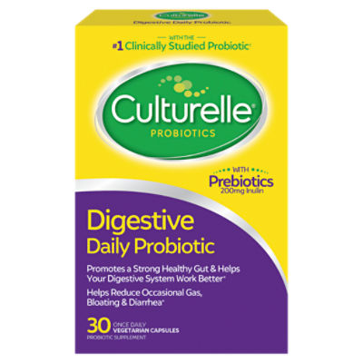 Culturelle Digestive Daily Probiotic Supplement, 30 count - ShopRite