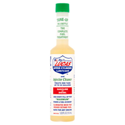 Lucas Upper Cyclinder Lubricant and Injector Cleaner, 5.25 fl oz - ShopRite