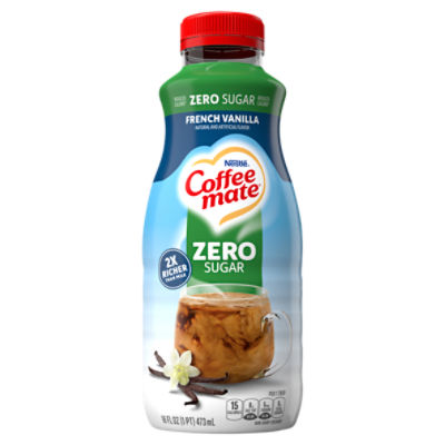 Nestlé Coffee Mate Zero Sugar French Vanilla Non-Dairy Creamer, 16 fl ...