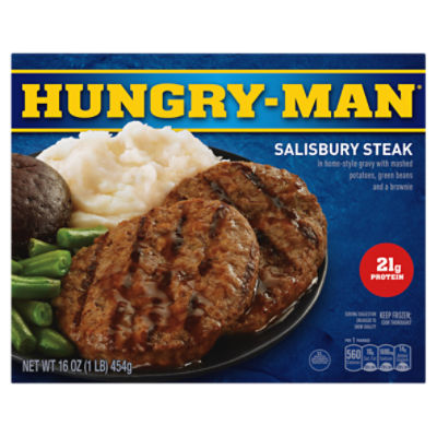 Hungry-Man Salisbury Steak, 16 oz - Price Rite