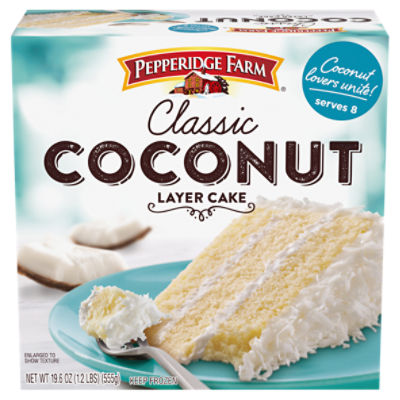 Pepperidge Farm Frozen Coconut Layer Cake, 19.6 oz. Box - Price Rite