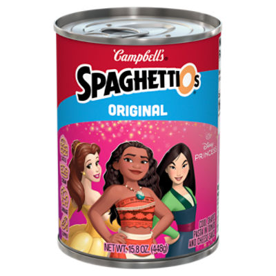 Campbell's Spaghettios Original Cool-Shapes Pasta in Tomato and Cheese ...