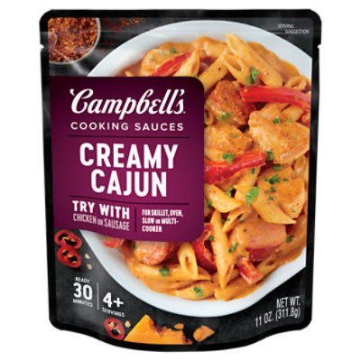 Campbell's Cooking Sauces Creamy Cajun, Cooking Sauces