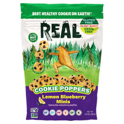 Real Lemon Blueberry Minis Cookie Poppers, 4.5 oz - Fairway