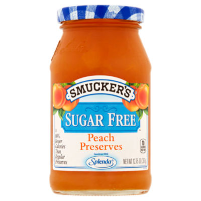 Smucker's Sugar Free Peach Preserves, 12.75 oz - ShopRite