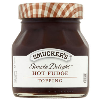 Smucker's Simple Delight Hot Fudge Topping, 11.5 oz - ShopRite