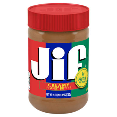 Jif Creamy Peanut Butter, 28 oz - Fairway