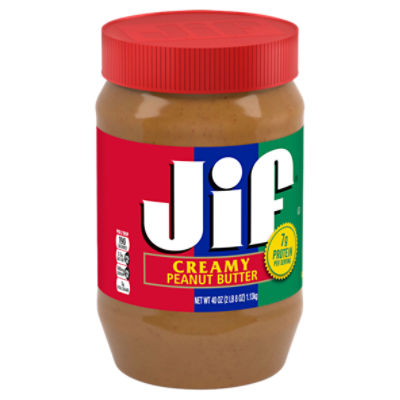 Jif Creamy Peanut Butter, 40 oz - The Fresh Grocer