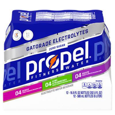 Propel Zero Sugar Electrolyte Water Beverage, Variety, 16.9 Fl Oz, 12 Count - ShopRite