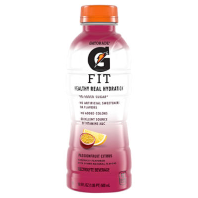 Gatorade Fit Passionfruit Citrus Electrolyte Beverage, 16.9 fl oz ...