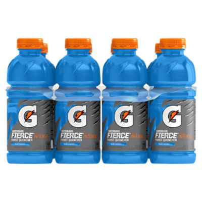 Gatorade Fierce Thirst Quencher Blue Cherry 20 Fl Oz 8 Count - The ...