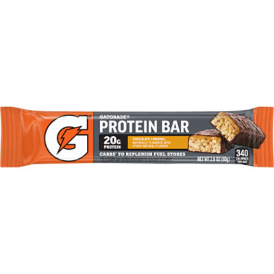 Gatorade Chocolate Caramel Protein Bar, 2.8 oz