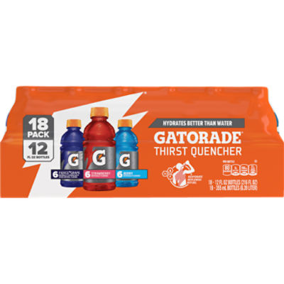 Gatorade Thirst Quencher Variety Pack 12 Fl Oz 18 Count - The Fresh Grocer