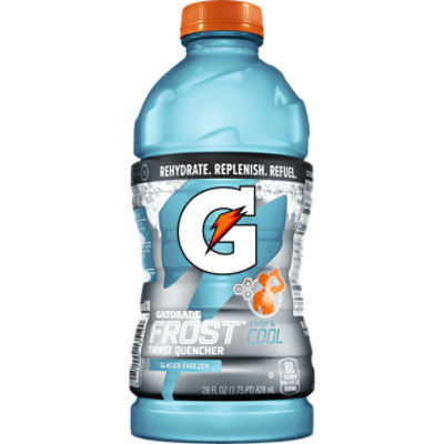 Gatorade Frost Glacier Freeze Thirst Quencher, 28 fl oz