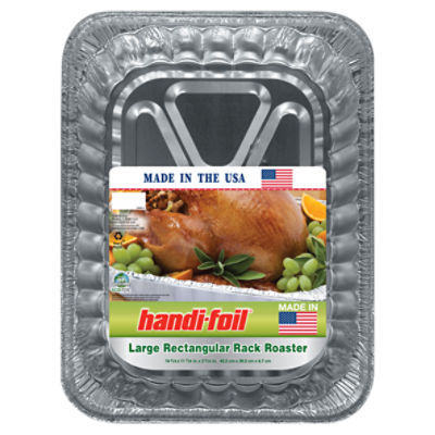 HANDI FOIL LARGE RECTANGULAR RACK ROASTER - ShopRite