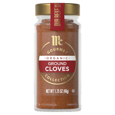 McCormick Gourmet Organic Ground Cloves, 1.75 oz - ShopRite