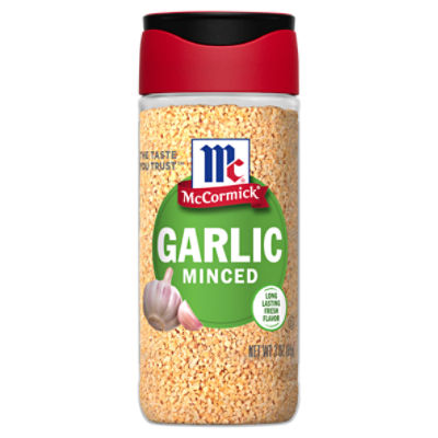 McCormick Garlic - Minced, 3 oz - ShopRite