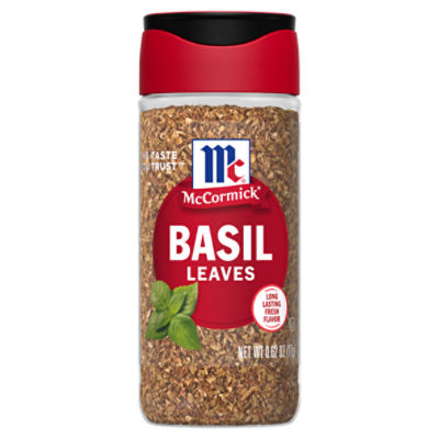 McCormick Basil Leaves, 0.62 oz - ShopRite