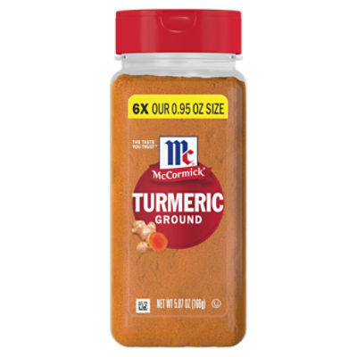 McCormick Ground Turmeric, 5.87 oz - ShopRite