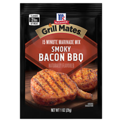 McCormick Grill Mates Marinade Mix - Smoky Bacon BBQ, 1 oz - ShopRite