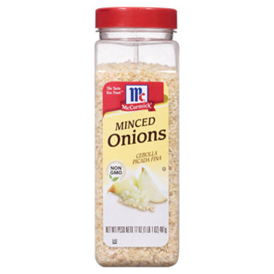 McCormick Minced Onions, 17 oz