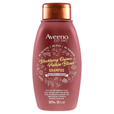 Aveeno Blackberry Quinoa Protein Blend Shampoo, 12 fl oz - ShopRite