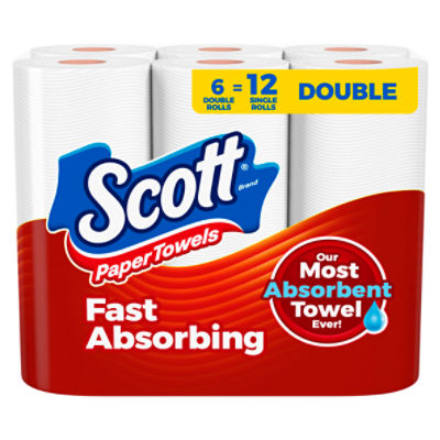Scott Choose-A-Sheet Paper Towels Double Rolls - Fairway