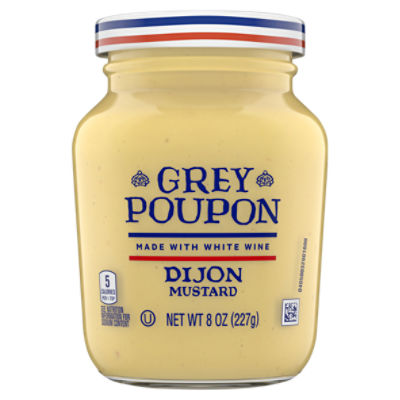 Grey Poupon Dijon Mustard, 8 oz. Jar