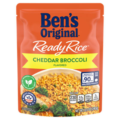 BEN'S ORIGINAL™ READY RICE™, Cheddar & Broccoli, 8.5 oz. pouch