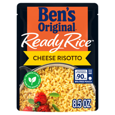 BEN'S ORIGINAL Ready Rice Cheese Risotto Flavored Rice, Easy Dinner ...