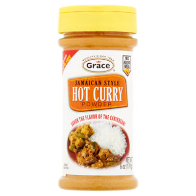 Grace Jamaican Style Hot Curry Powder, 6 oz - Price Rite