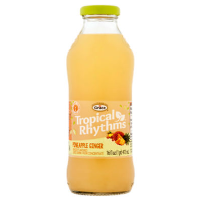 Grace Tropical Rhythms Pineapple Ginger Juice Drink, 16 fl oz - Price Rite